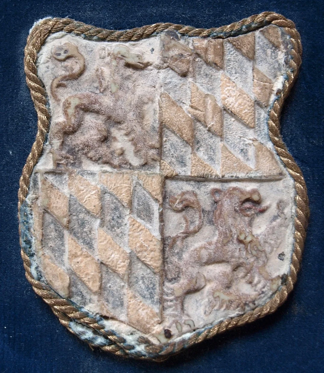 Wachs-Wappen Herzogtum Bayern - www.dieschatzkisteimnetz.de